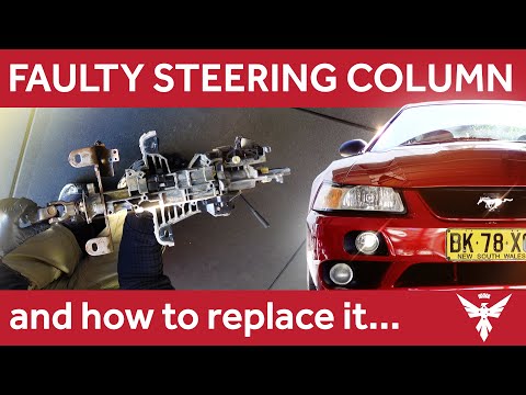 SN95 Mustang Steering Column Replacement – DIY Walkthrough - YouTube