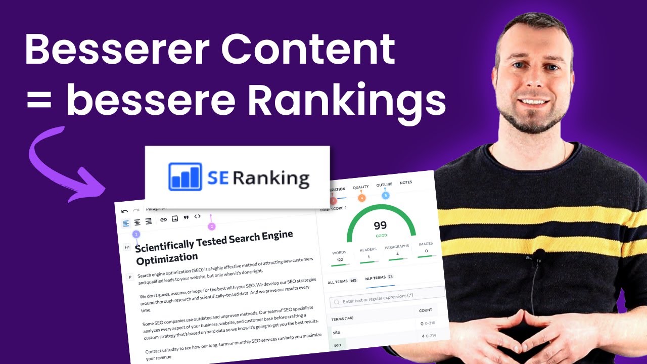 SE Ranking Content Editor + Content Marketing 👉🏻 Optimierte Inhalte für ...
