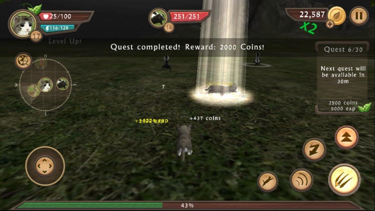Cat Sim Online: Play with Cats Android Gameplay Ep-16 3D world! - YouTube