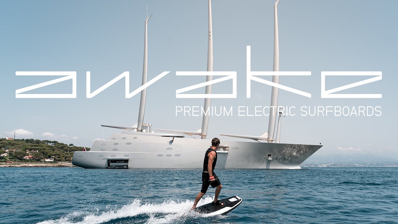 AWAKE ELECTRIC SURFBOARDS ⚡️ MEGA YACHT EDITION - YouTube