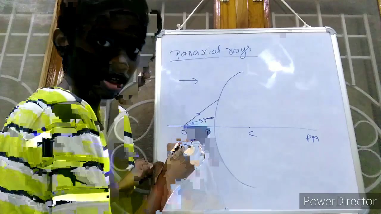 Paraxial rays and paraxial approximation PHYSICS very easy must watch ...