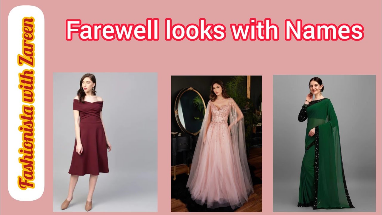 School/College function outfit ideas with names for girls II ...