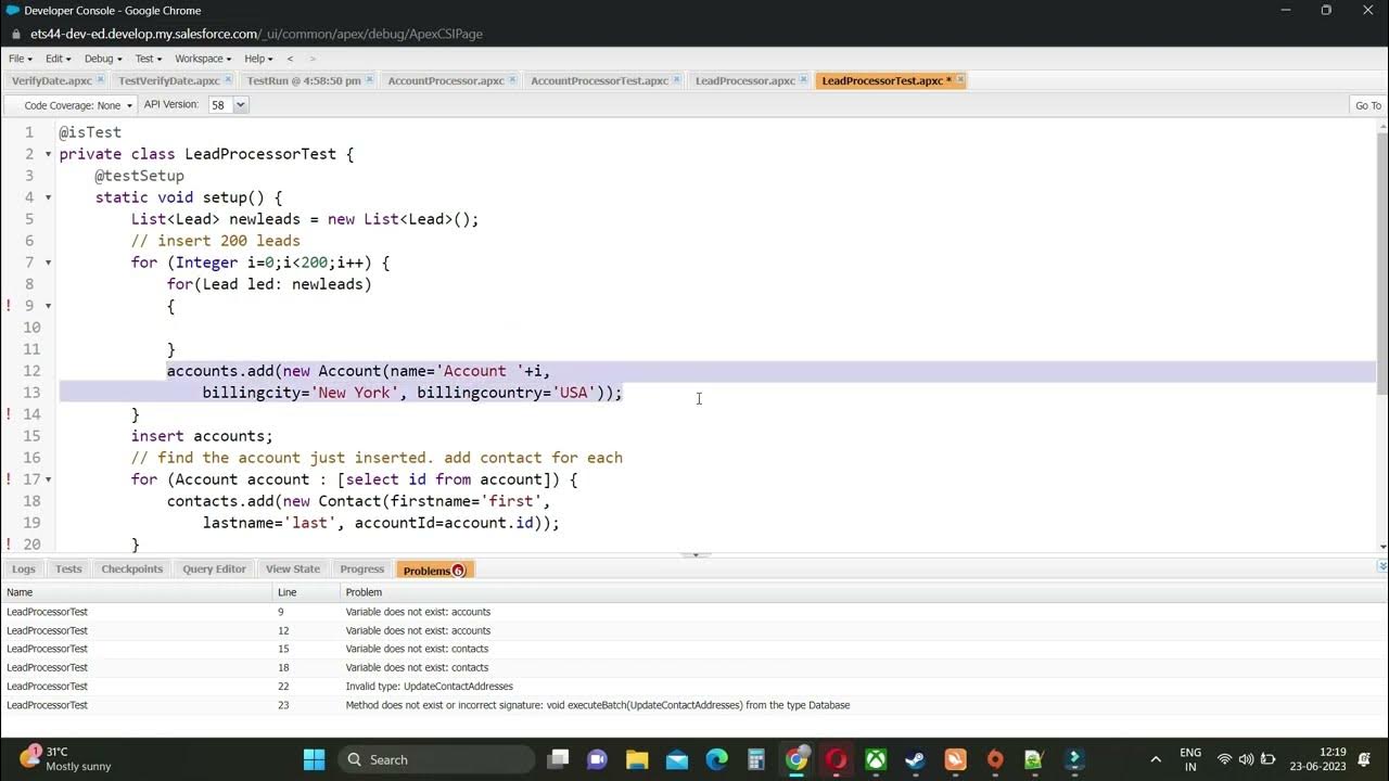 Use Batch Apex || Asynchronous Apex - YouTube