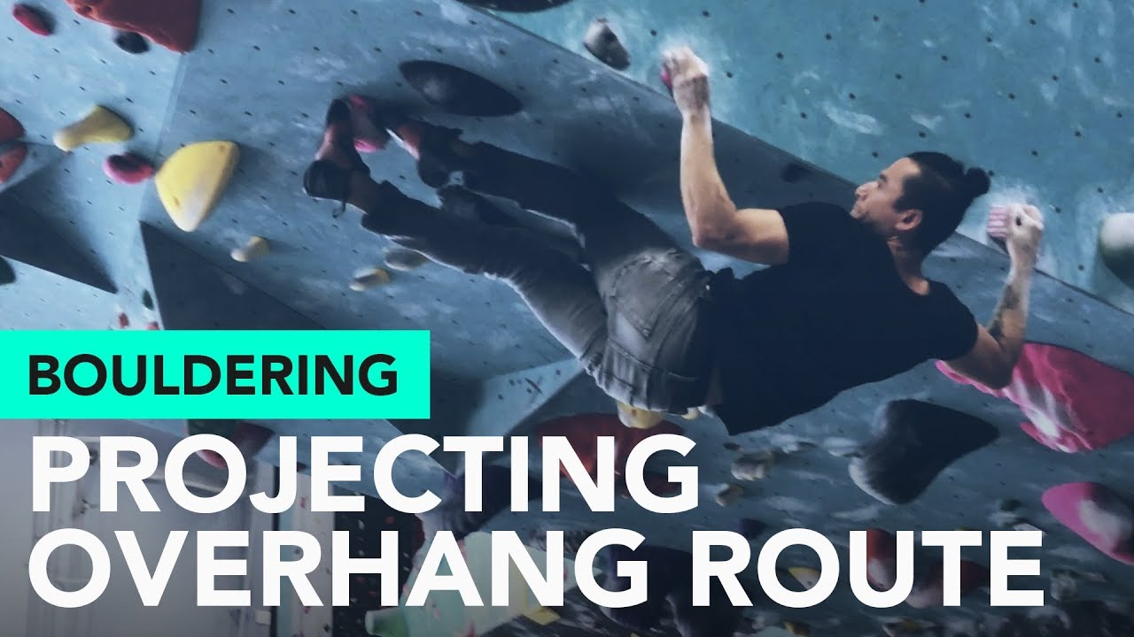 Bouldering Projecting: Overhang Swinging like crazy! first climbing ...