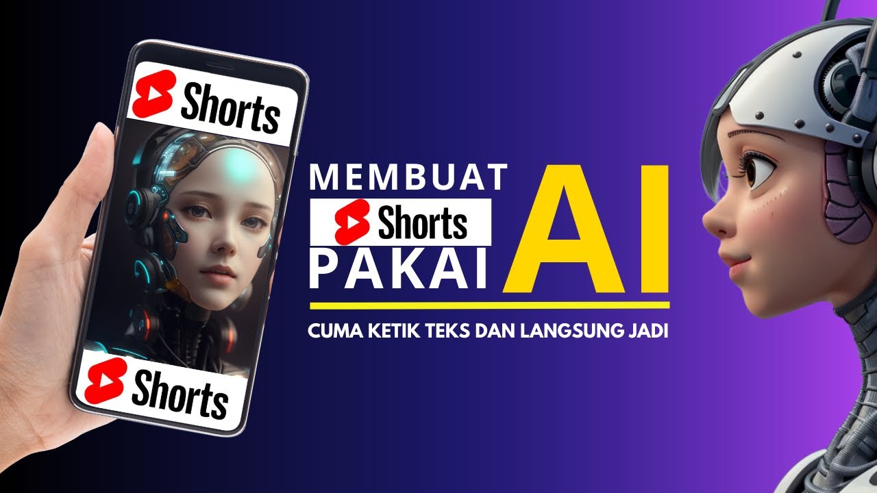 Cara bikin YouTube Short Otomatis cuma Pakai AI Teks menjadi Video ...