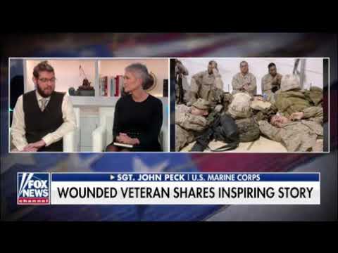 Quadruple amputee Marine Veteran John Peck tells his inspiring story in ...
