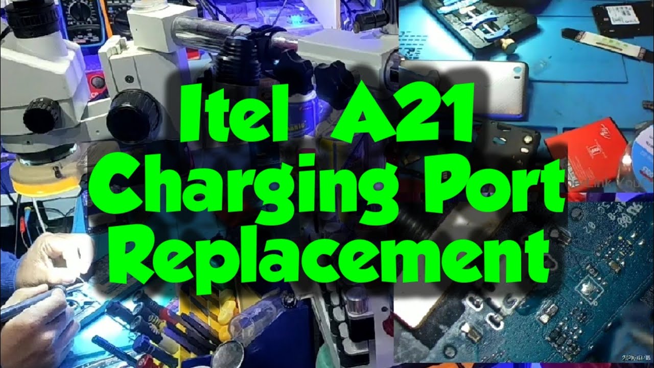 Itel A21 charging port replacement - YouTube