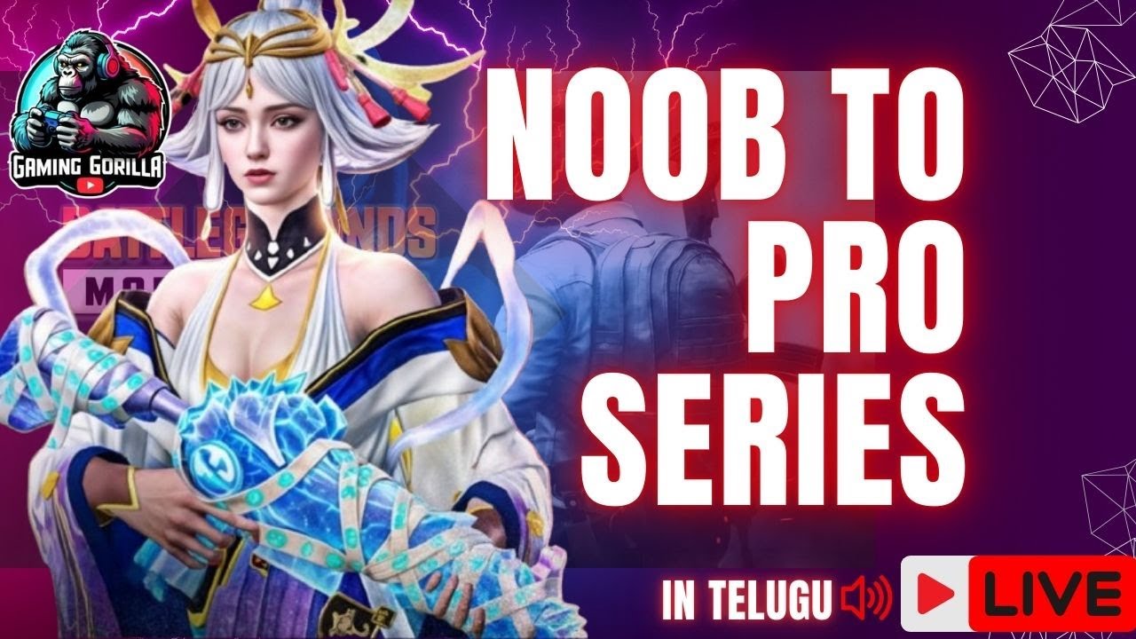 Noob to Pro series BGMI(day 13) - live stream - YouTube