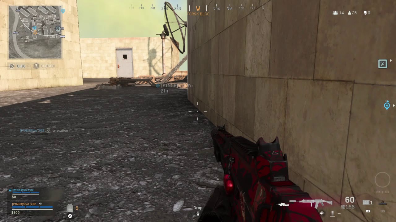 Warzone Loadout drop near death moment - YouTube