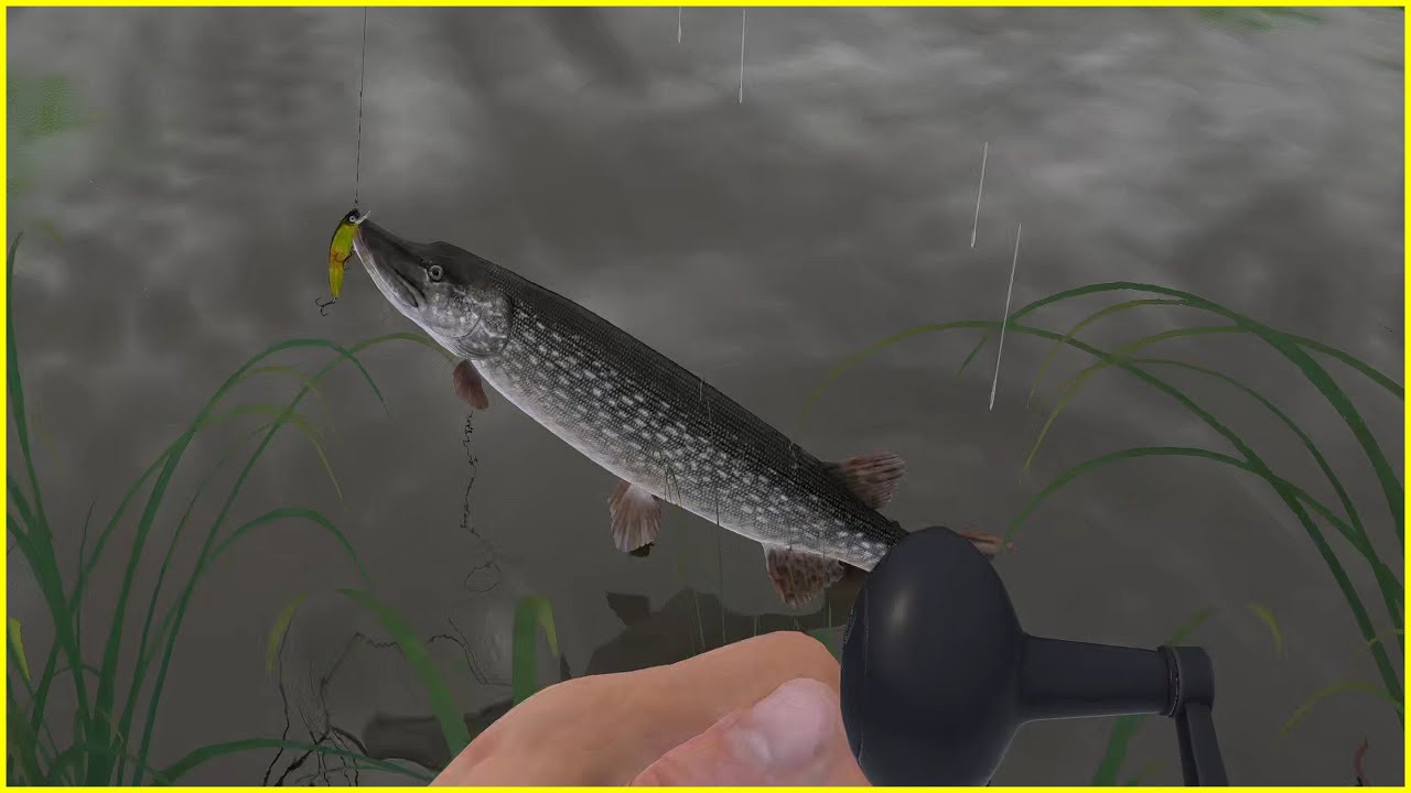 Pike Szczupak Russian Fishing 4 Old Burg | rf4 spot - YouTube