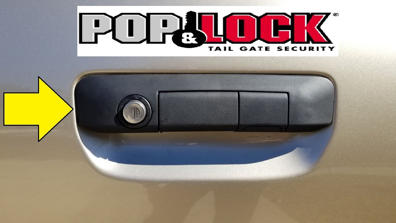 POP & LOCK Tailgate Lock Installation Toyota Tacoma Model PL5500 pt 23 ...
