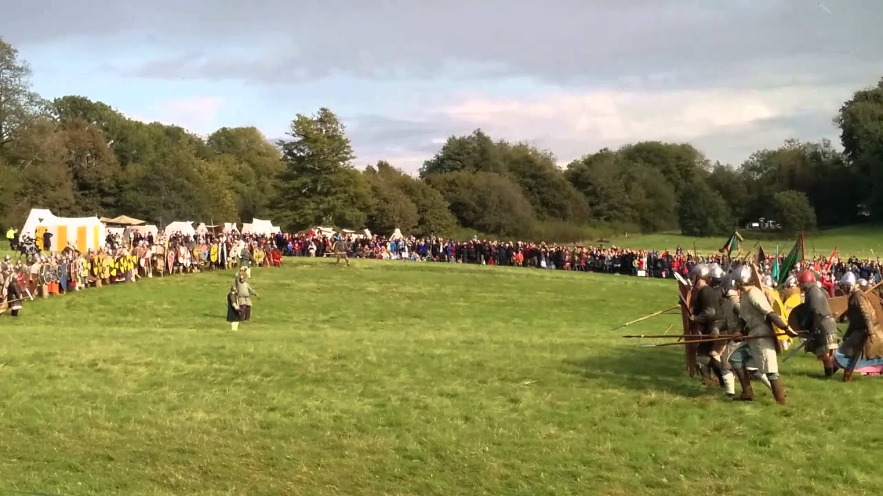 14 - Battle of Hastings - The Norman army advances - YouTube