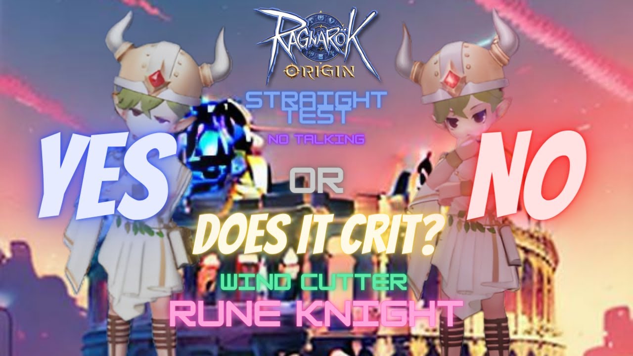Ragnarok Origin Global: Rune Knight - Does the Wind Cutter deal ...