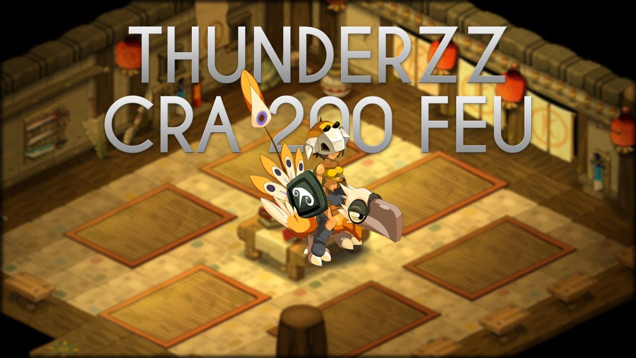 Thunderzz Crâ Feu lvl 200 1/2 cc - No Dofus Turquoise - YouTube