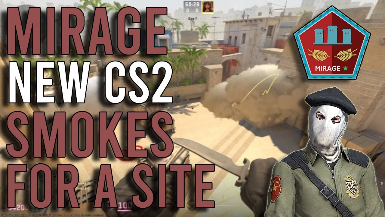 YOU NEED TO KNOW THESE CS2 MIRAGE SMOKES - YouTube