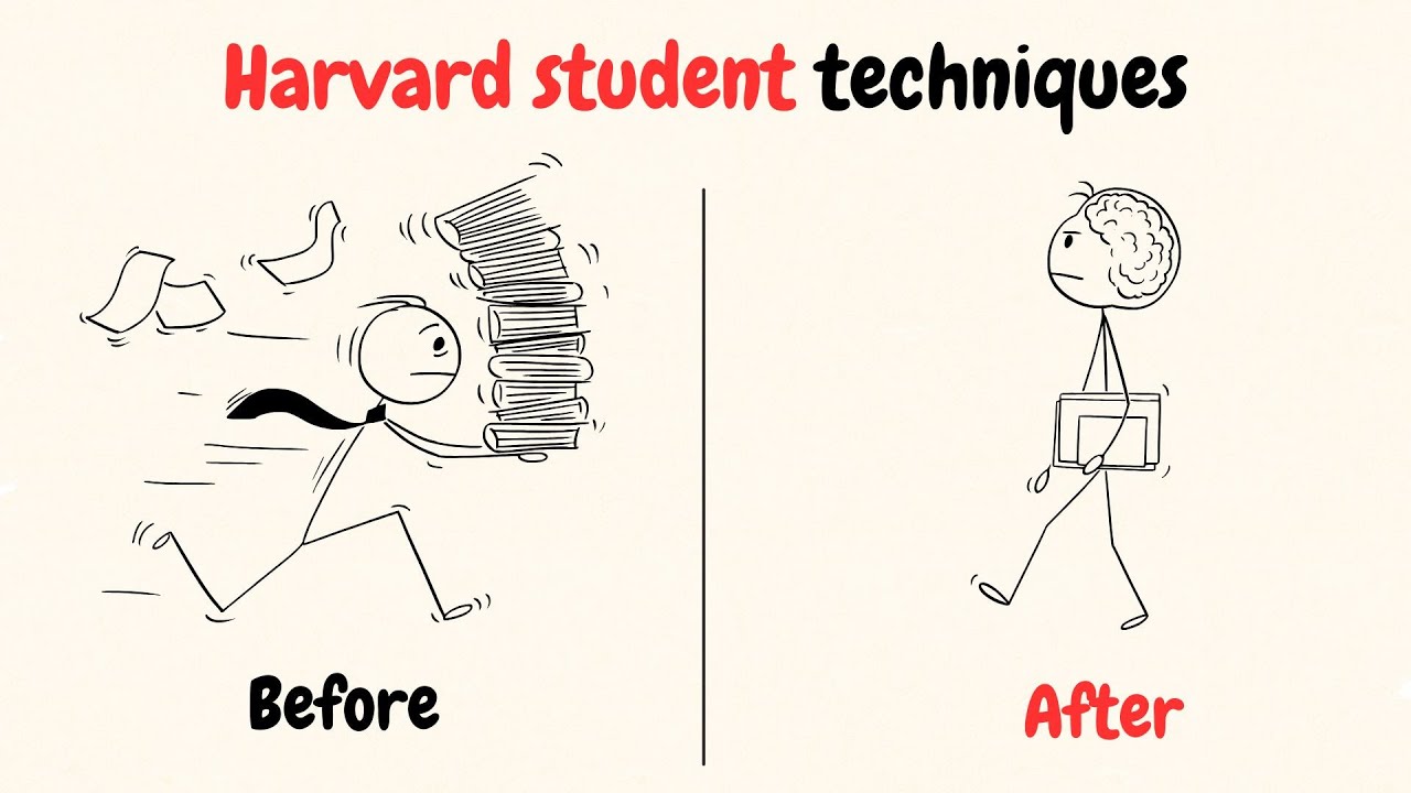 4 Study TECHNIQUES That Harvard Students Use (And You Can Too!) - YouTube