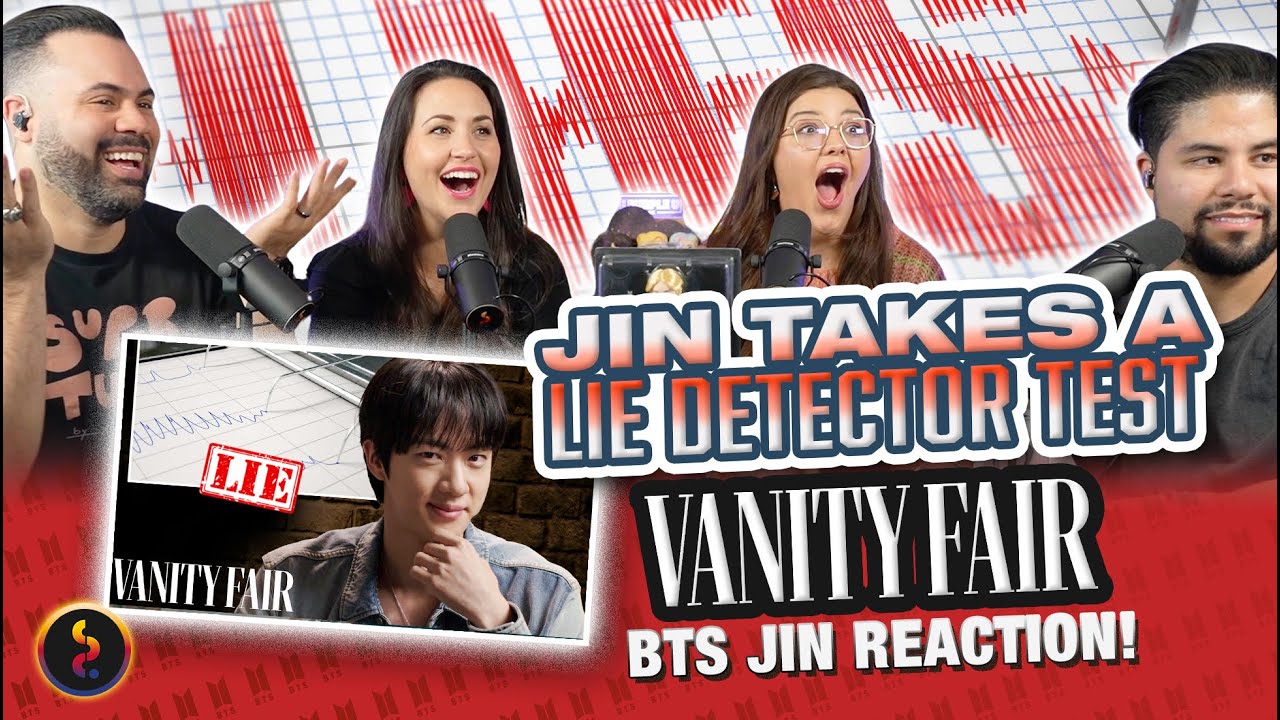 Jin of BTS "Jin Takes a Lie Detector Test " - Why was this so intense ...