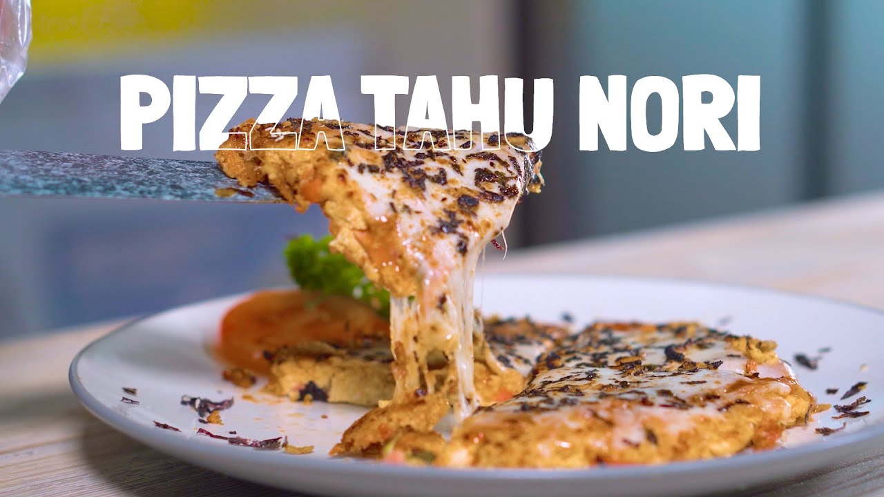 Tanpa Terigu & Tanpa Oven! Resep Pizza Tahu Nori - YouTube