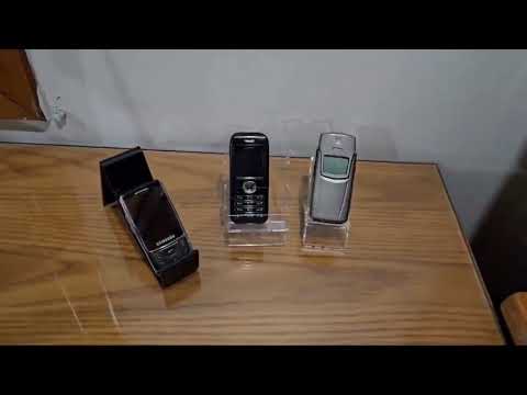 Telefon Vitrin Sergileme Standı-Zumrut Plastik