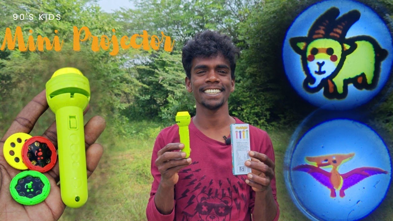 Led Projector Toy 🤩 90s kids favourite 💯 - YouTube