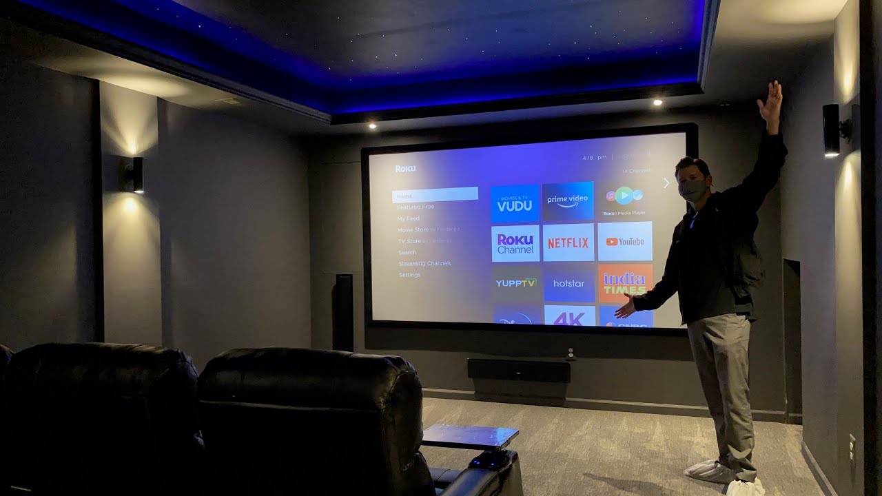 Virginia Home Theater DEMO! Martin Logan 5.1.2 Electromotion Dolby ...