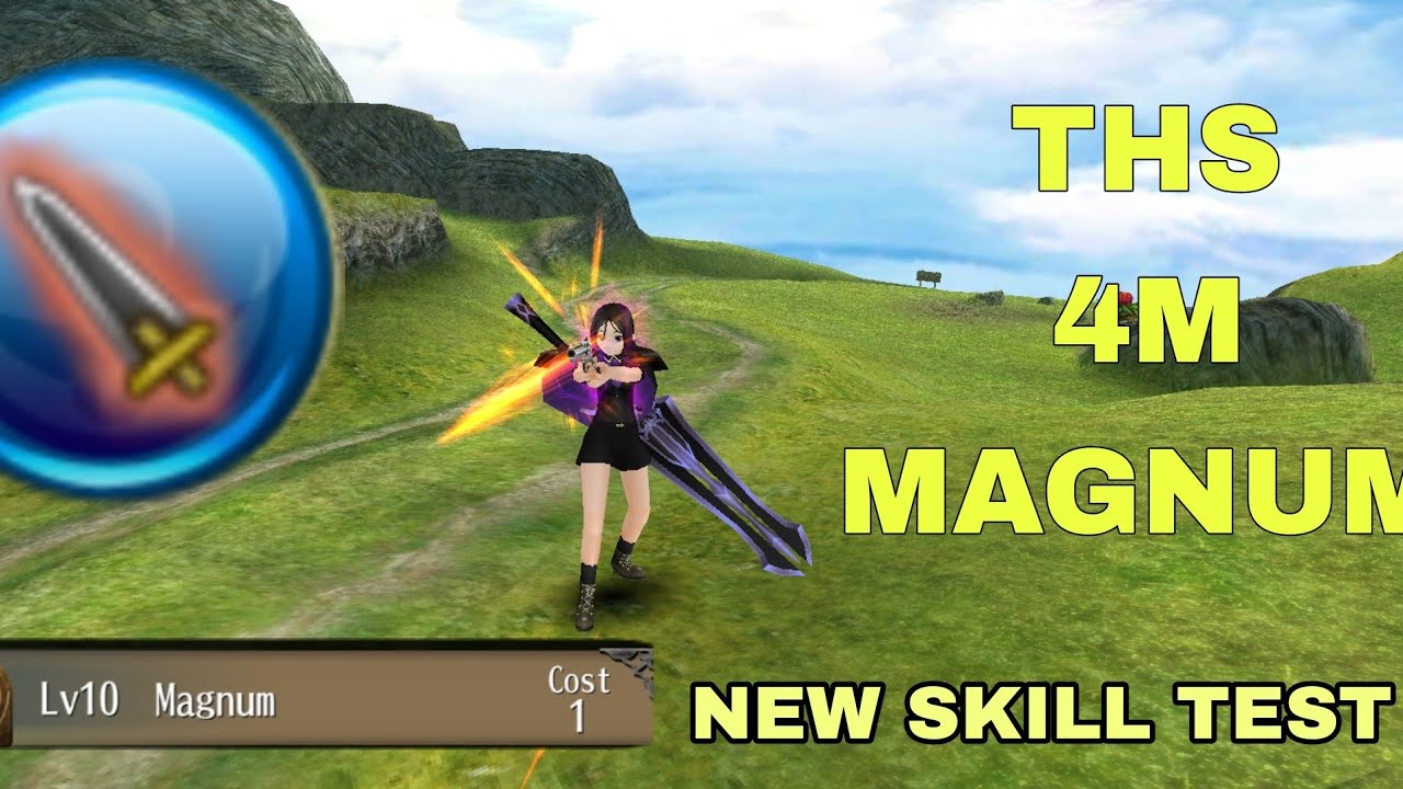 4M Magnum x Two Handed Sword Ths / 2H Boomerang - Toram Online - YouTube