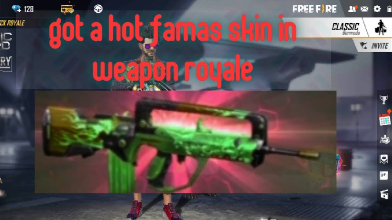 GOT A HOT FAMAS SKIN //NEW EVENT ///(FREE FIRE)/// - YouTube