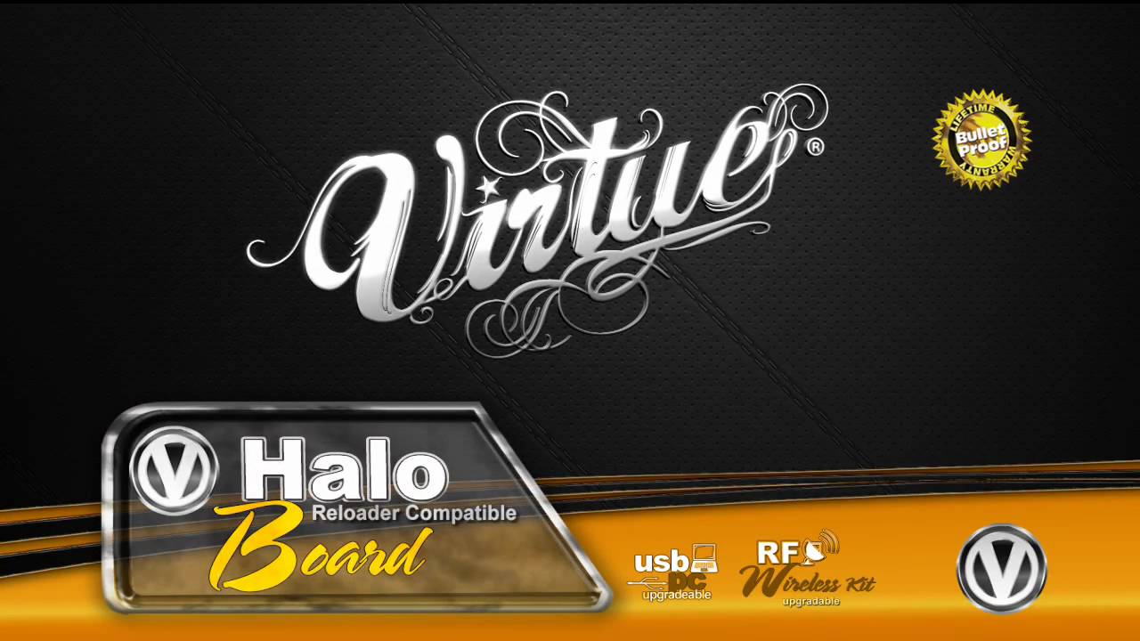 Virtue Halo-Reloader Board with Wireless & USB Modules - YouTube