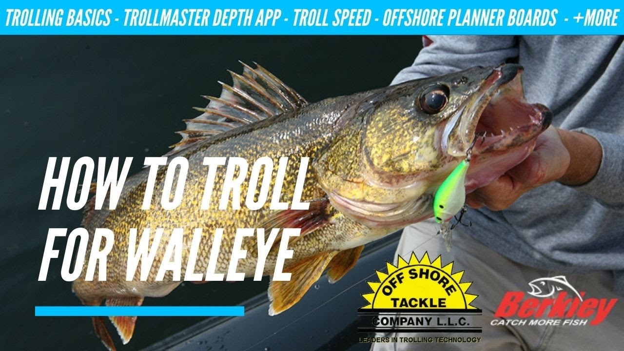 How to troll for walleye (The Basics) - YouTube