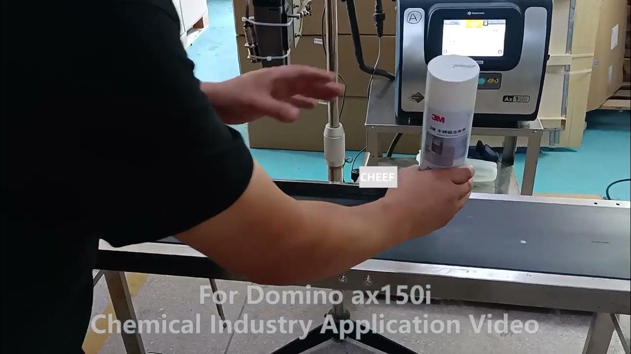 Let's take a look at the application video of Domino AX150I! - YouTube
