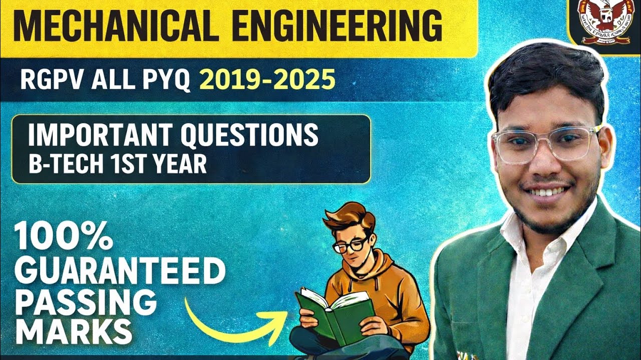 #rgpv #mechanical Engineering #important question #btech1styear#rgpv ...