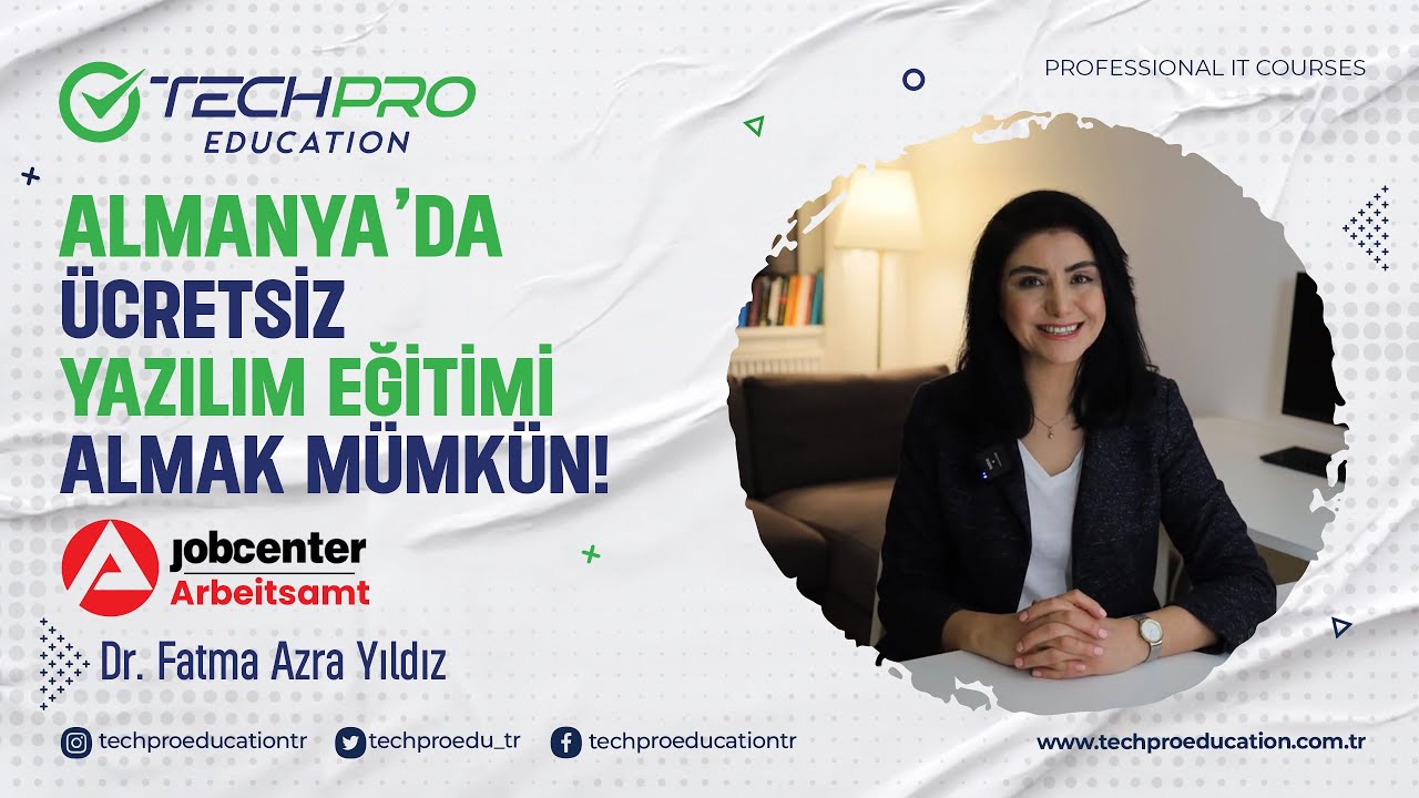 TECHPRO EDUCATION İLE ALMANYA’DA ÜCRETSİZ YAZILIM EĞİTİMİ ALMAK MÜMKÜN! - YouTube