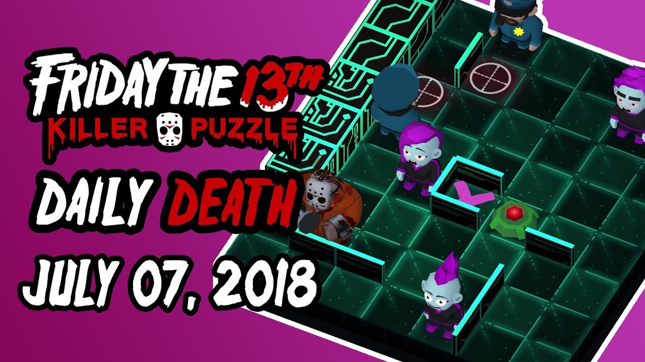 Daily Death Challenge July 7 SOLUTION - Friday the 13th: Killer Puzzle ...