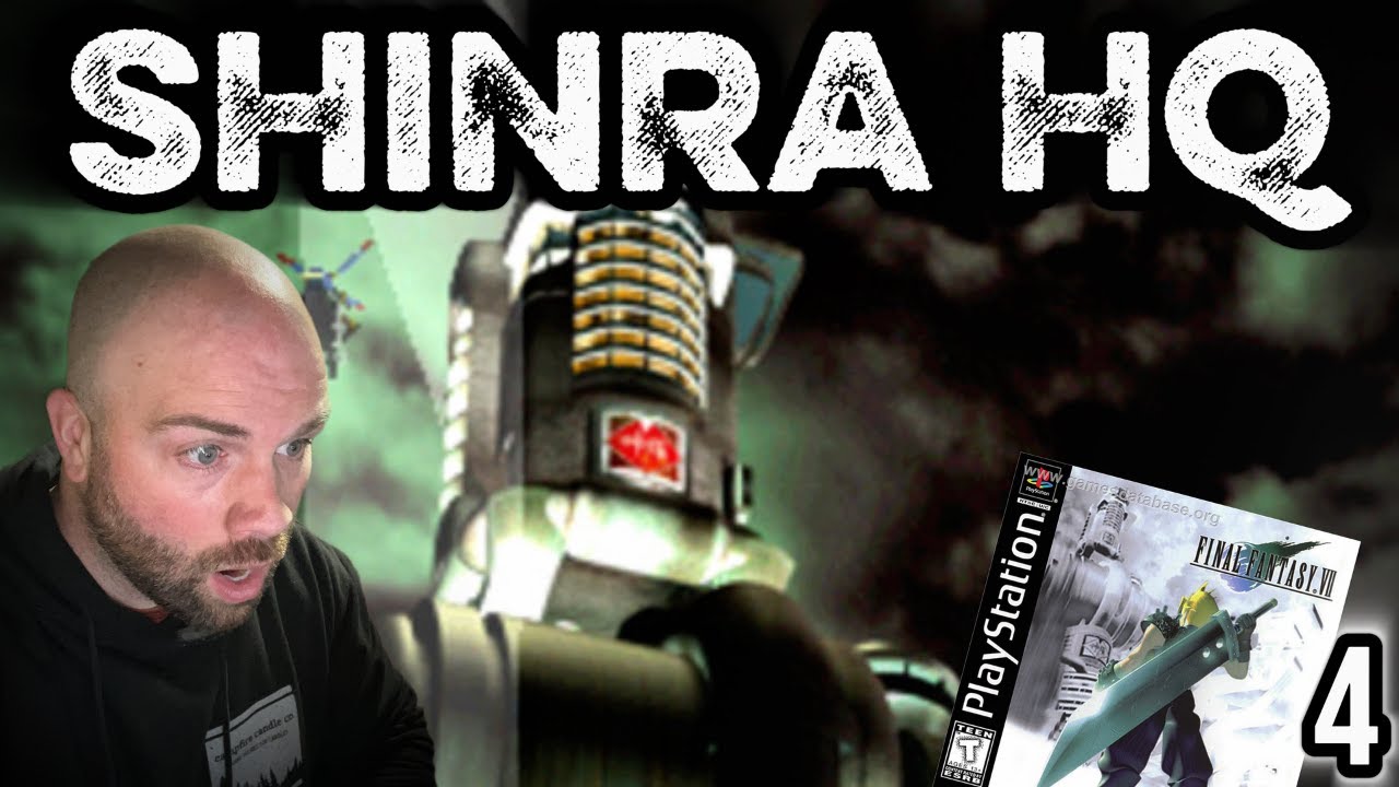 OG Final Fantasy VII - First Time Player Reaches Shinra HQ | Ep. 4 ...