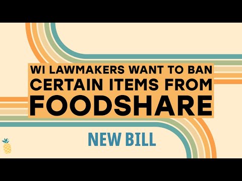 WI Lawmakers Want to Ban Certain Foods from FoodShare - YouTube