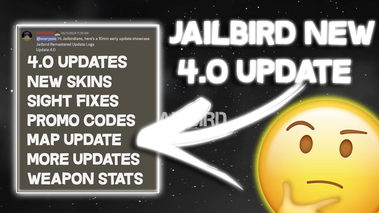 NEW JAILBIRD 4.0 UPDATE || JAILBIRD ROBLOX GAMEPLAY 4.0 UPDATE || GUN ...