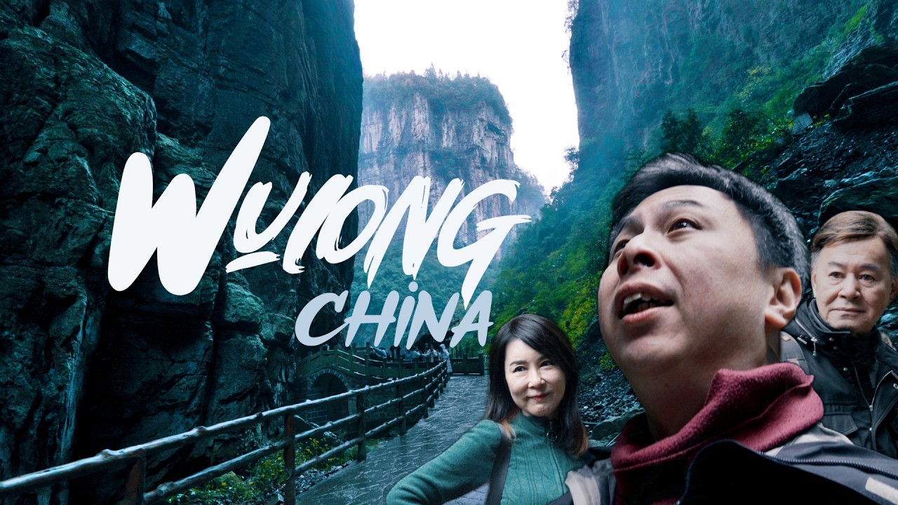 China's Incredible GEOLOGY: Wulong Rock Bridges // Chongqing Vlog Part ...