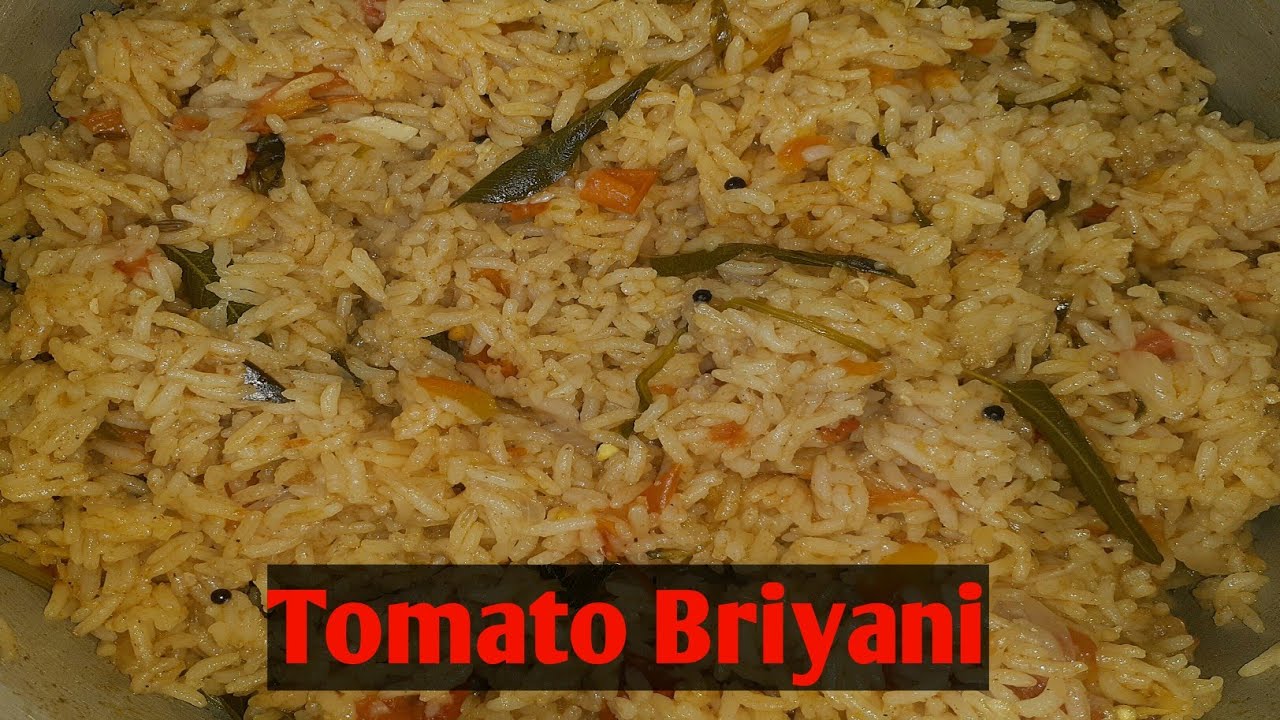 Tomato briyani | tomato rice | tomato briyani in cooker | traditional cooking | Ranjith AR vlogs ...