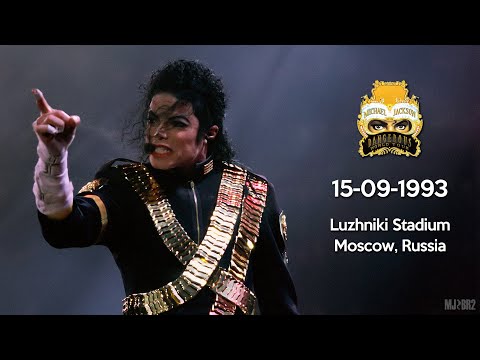 Michael Jackson | Dangerous Tour live in Moscow, Russia - Sept 15, 1993
