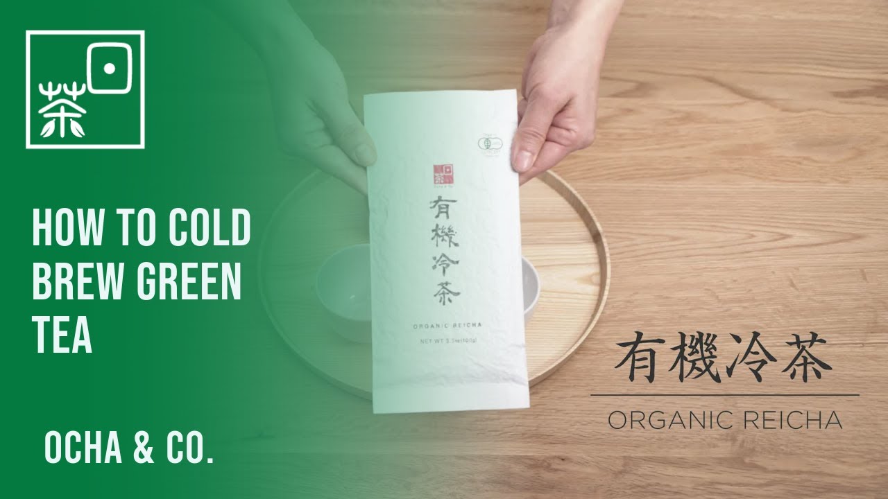 How To Make Cold Brew Japanese Green Tea - YouTube
