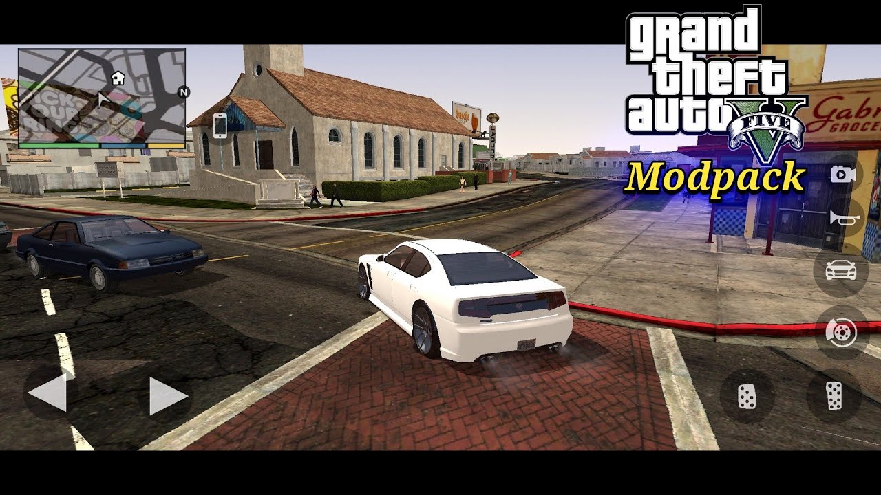 GTA V Modpack in GTA SA Android (Showcase) - YouTube