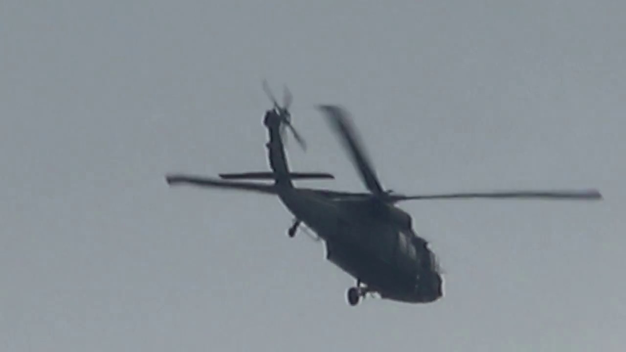 Canadian Pacific Train CSX Stack Train and Black Hawk Helicopters - YouTube