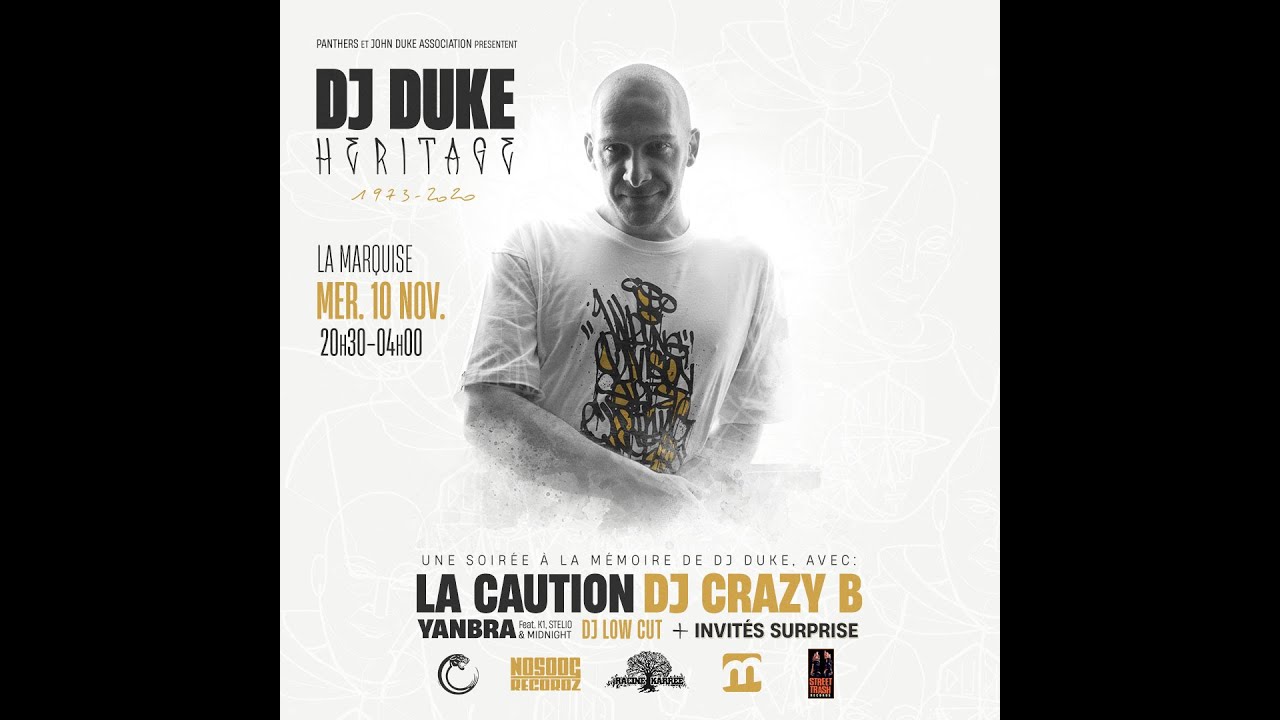 DJ DUKE HERITAGE LA SOIREE HOMMAGE - YouTube