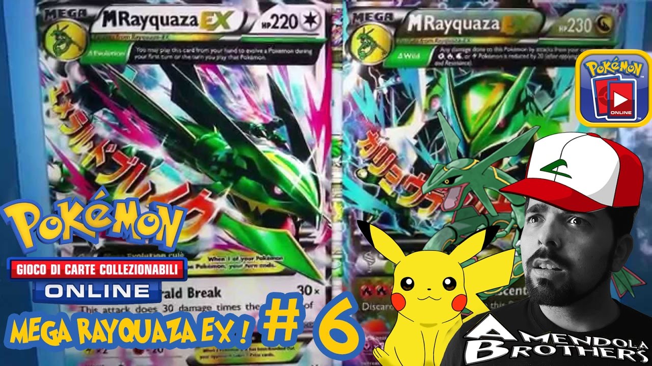 HO MEGA RAYQUAZA EX ! PACK OPENING ! - Pokémon GCC Online # 6 - YouTube