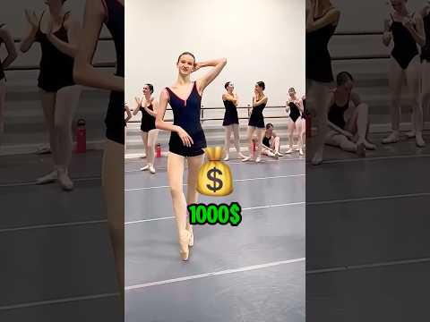 Diese Ballerina macht etwas UNGLAUBLICHES😳 #shorts