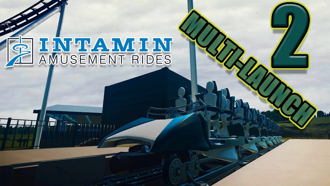 Realistic Intamin Multi-Launch Coaster | Part 2 | Planet Coaster - YouTube