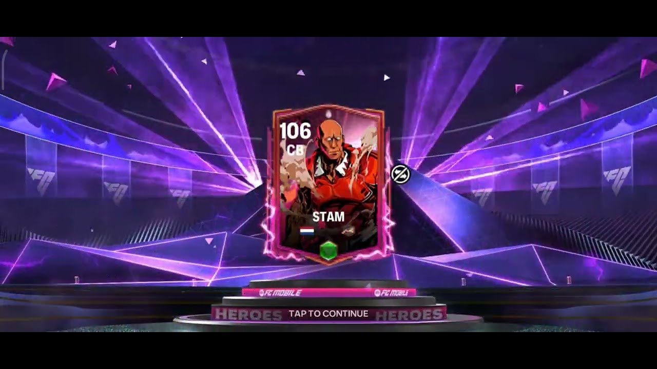 FC Mobile Pack Opening.105 Base Jaap Stam. Hero Chronicles - YouTube