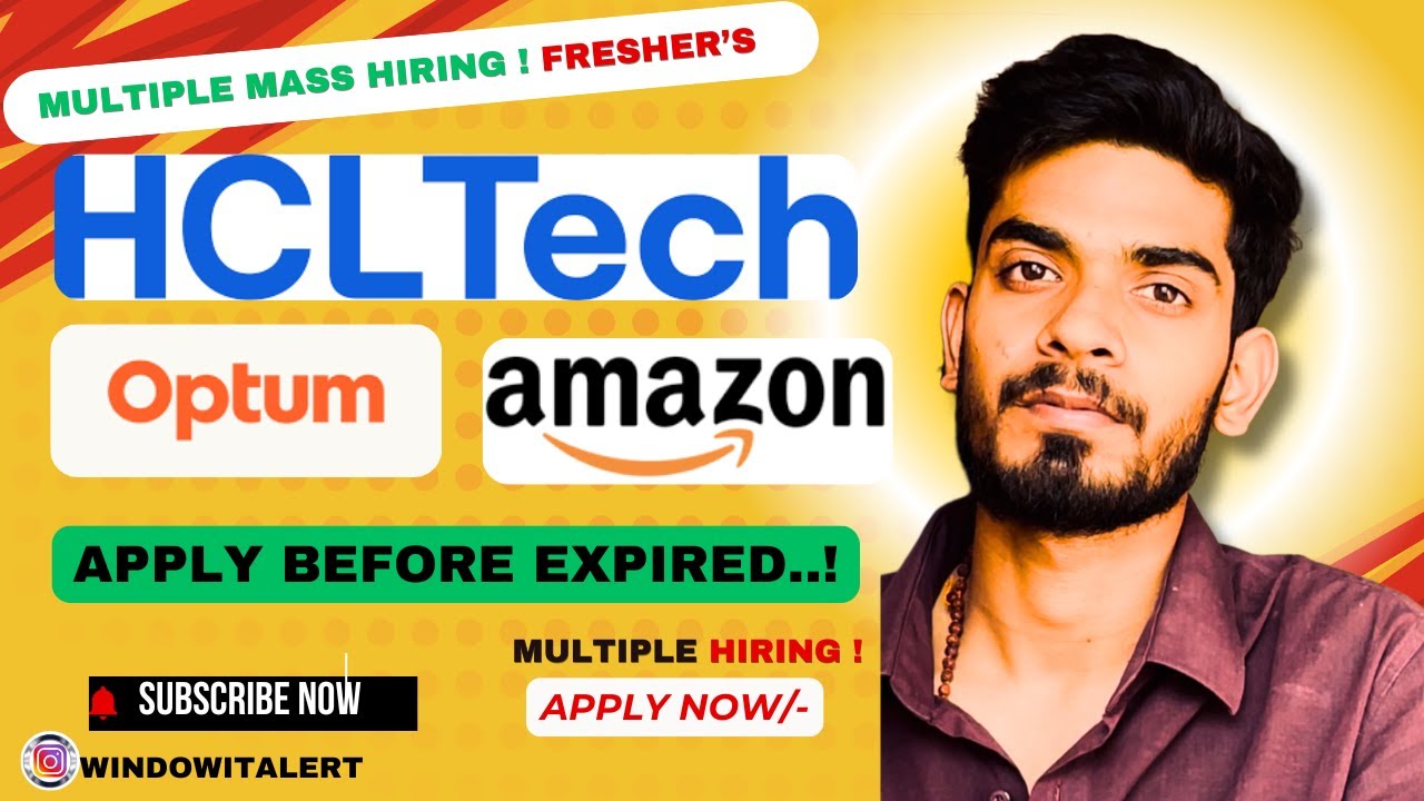 BIGOH, HCLTECH, Amazon Biggest Hiring Announced | OFF Campus Drive For ...