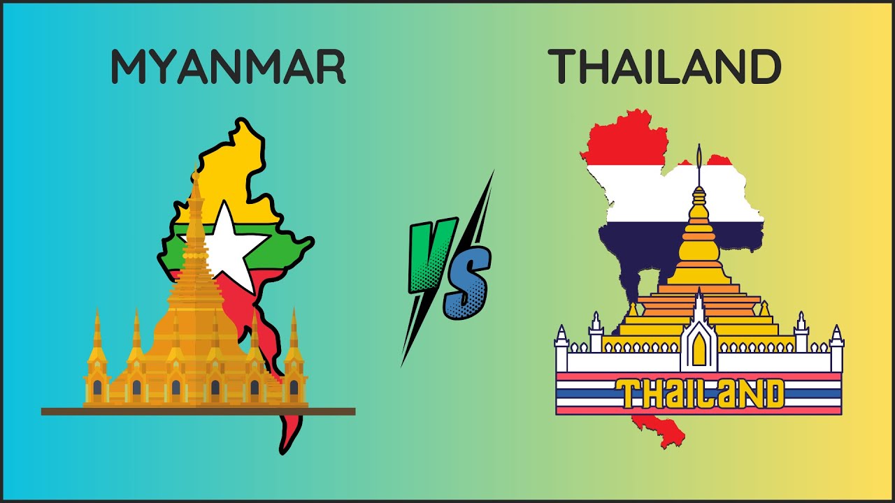 Myanmar vs Thailand Comparison 2023 - YouTube
