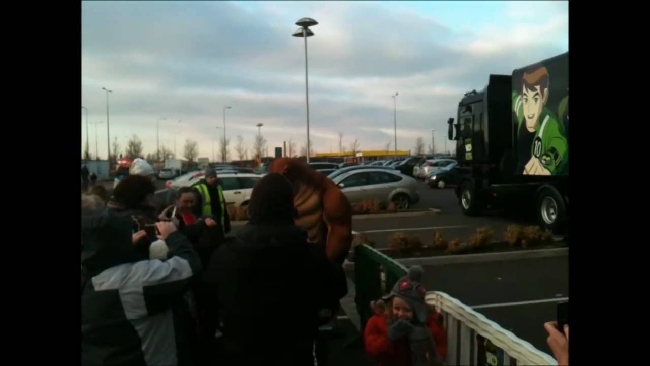 Ben 10: Ultimate Alien Truck Tour - Cardiff, South Wales - YouTube